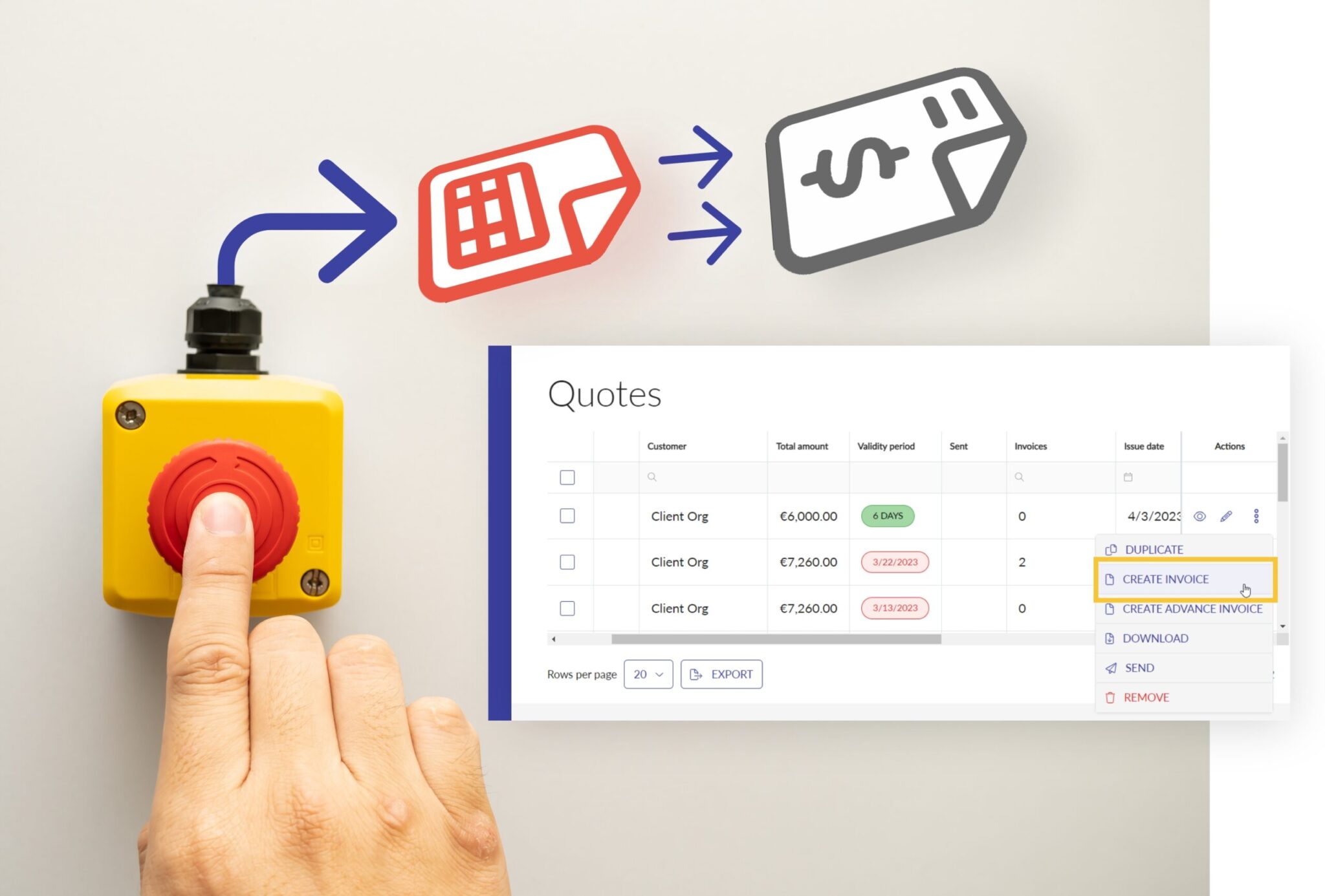 Creating product bundles in your invoicing program - Easybox